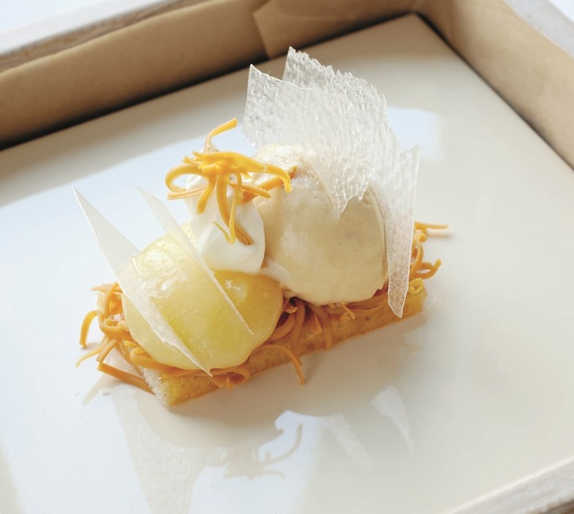 Kvede og brun geitost | Appetitt